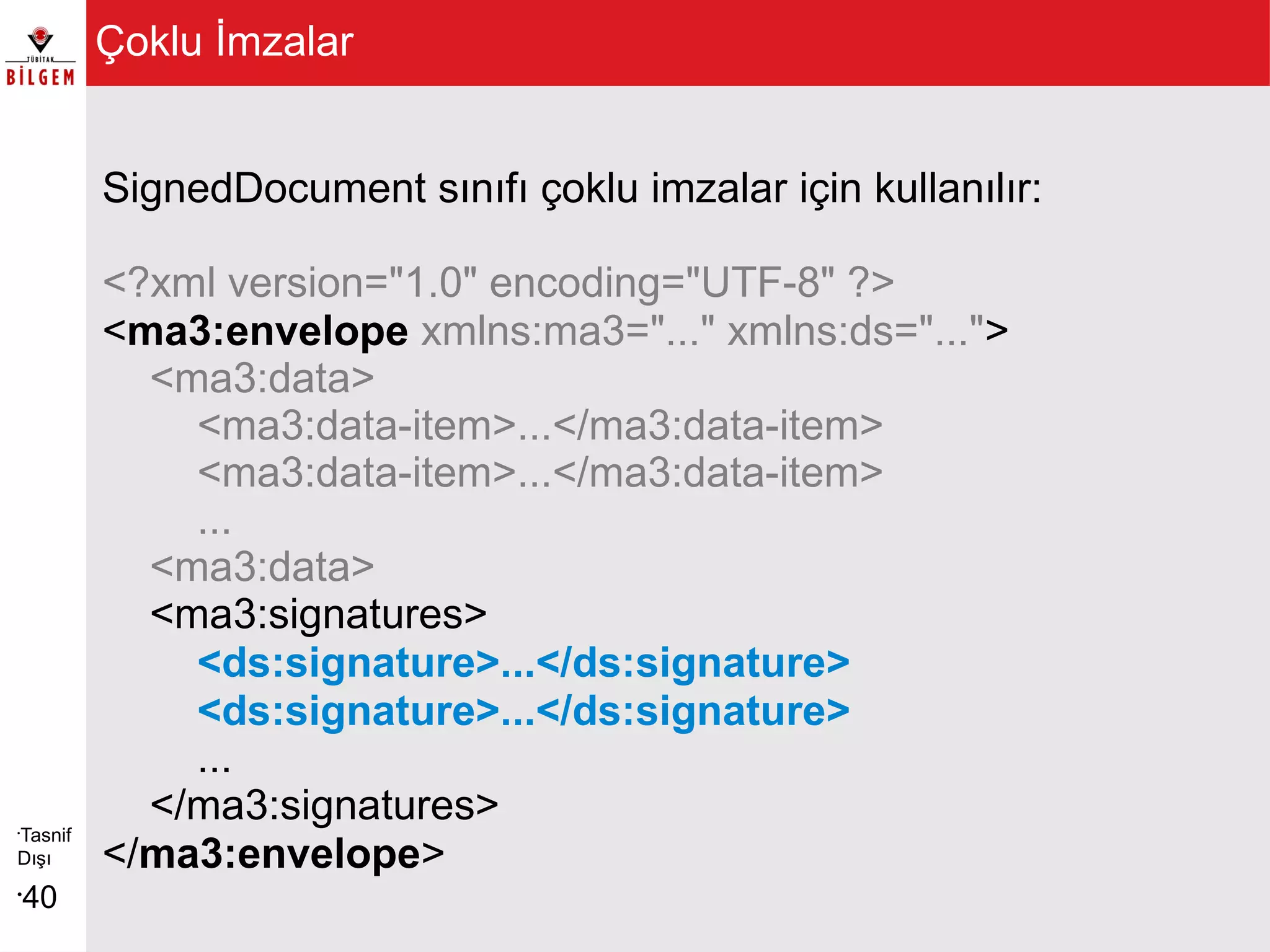 XAdES xml e-signature format | PPT