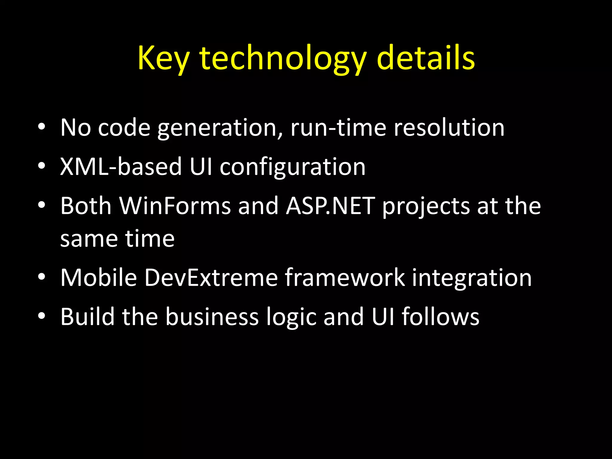 XAF and DevExtreme frameworks by DevExpress | PPTX