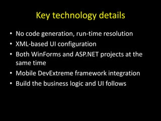 XAF and DevExtreme frameworks by DevExpress | PPTX