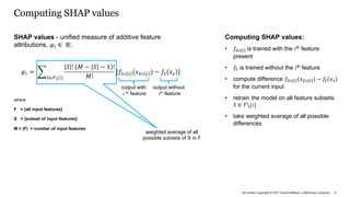 Achieving Algorithmic Transparency with Shapley Additive Explanations ...
