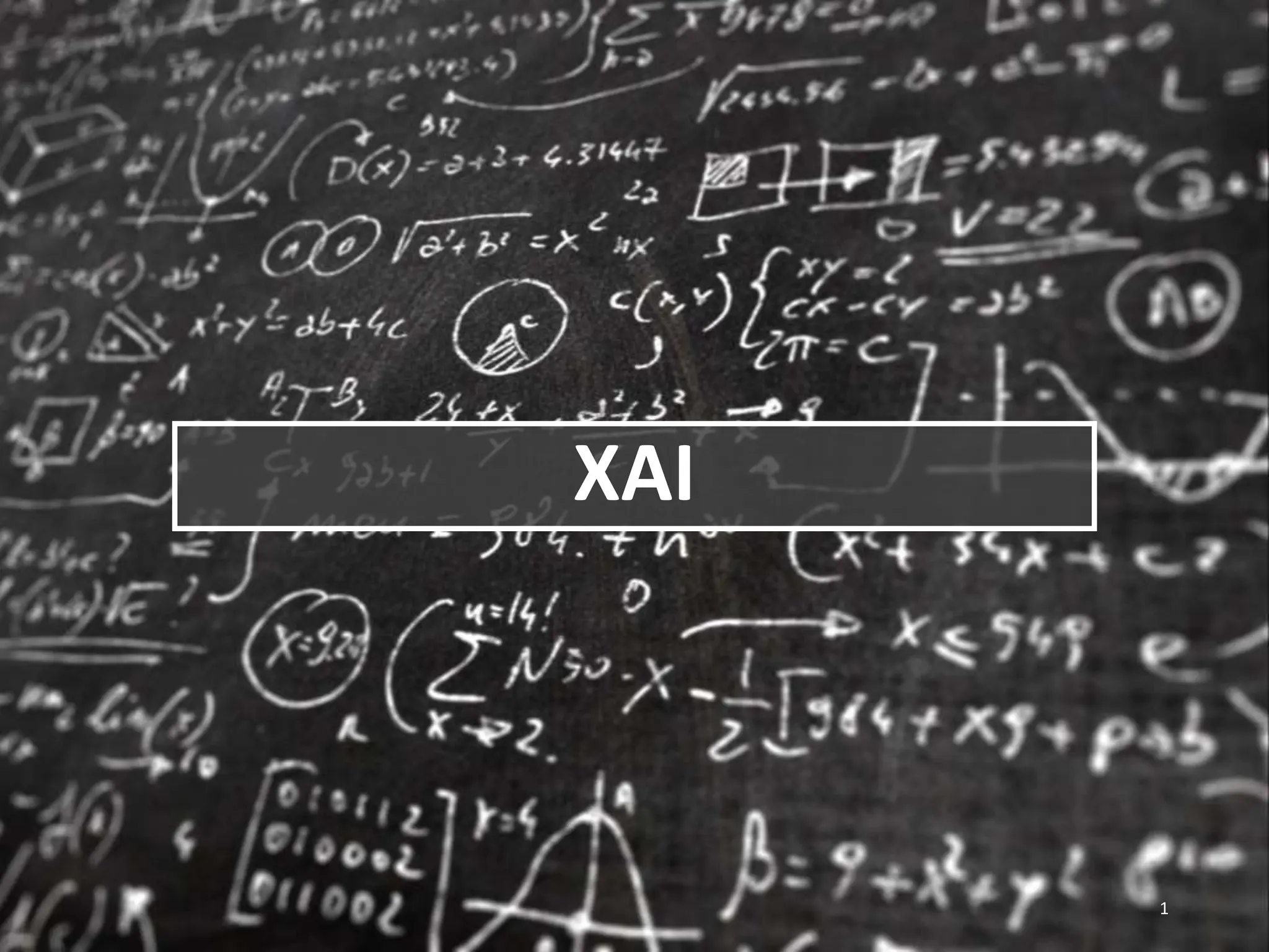 xai basic solutions , with some examples and formulas | PPTX | Computing | Technology & Computing