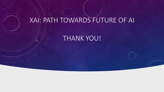 Explainable AI (XAI) | PDF