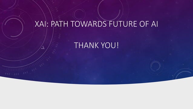 Explainable AI (XAI) | PDF