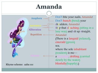 X Amanda | PPTX