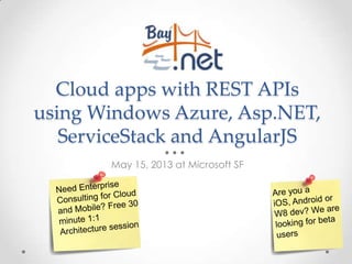 Creating iOS and Android Apps with Visual Studio and C# | PPTX