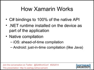 C# Everywhere: Cross-Platform Mobile Apps with Xamarin | PPT