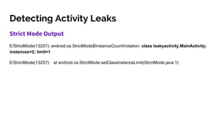 Xamarin.android memory management gotchas | PPT
