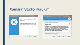 Introduction of Xamarin/Xamarin'e Giriş/ | PPT