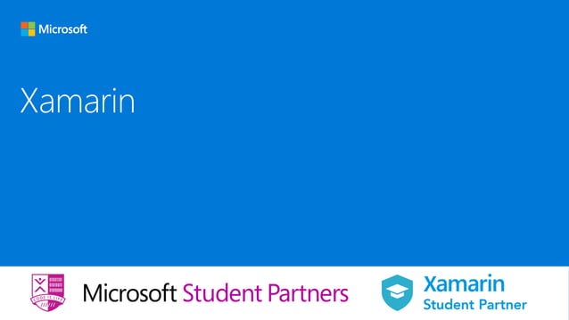 Xamarin & Cognitive Services Slides | PPT