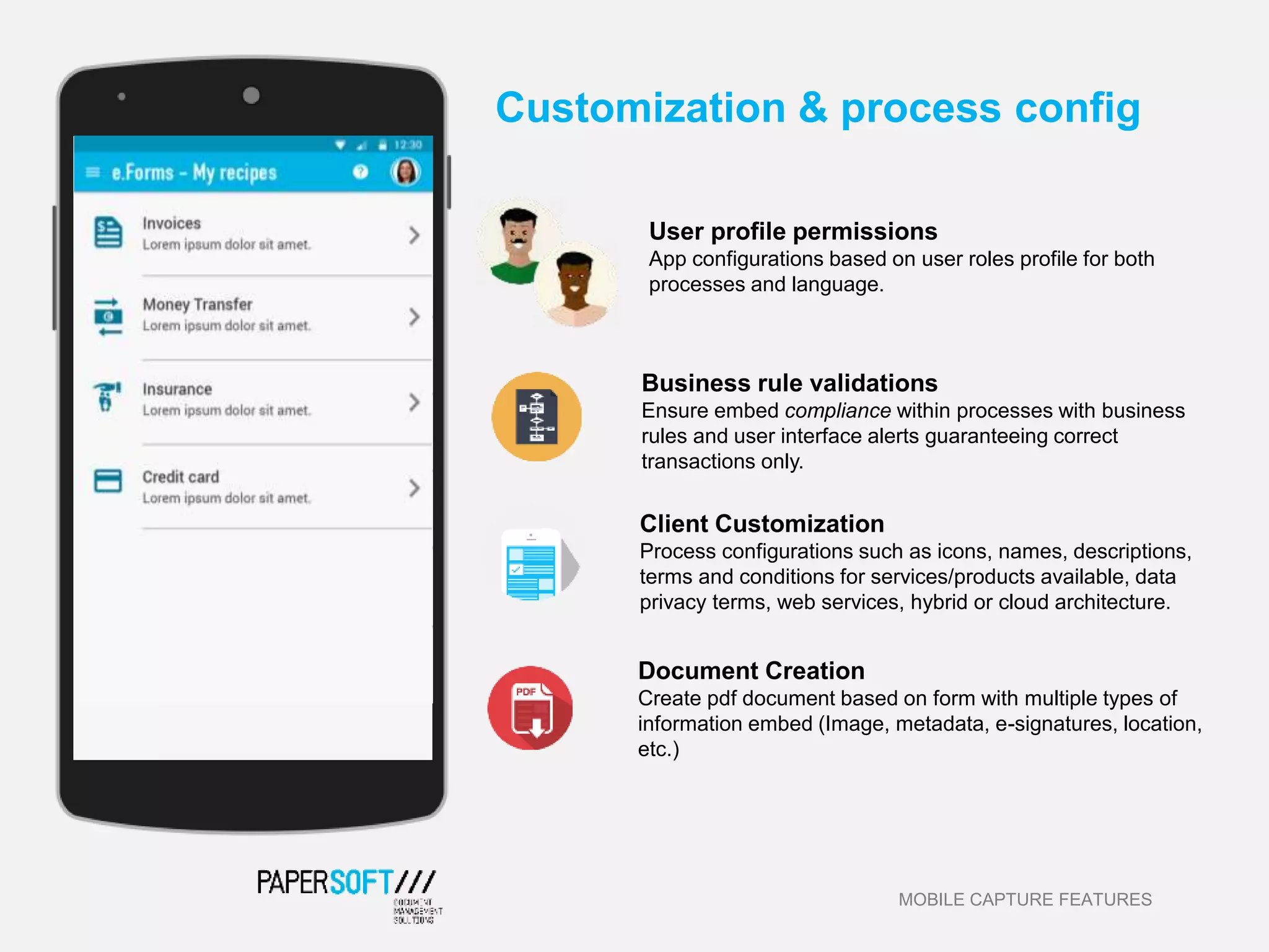 PaperSoft Mobile Capture Platform | PPT