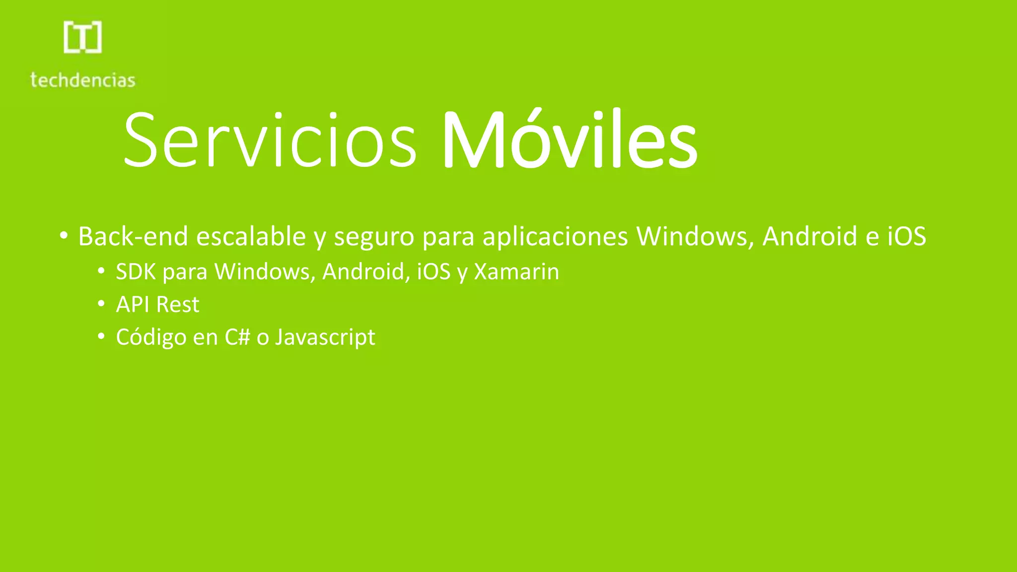 Xamarin Forms And Azure Mobile Services Ppt