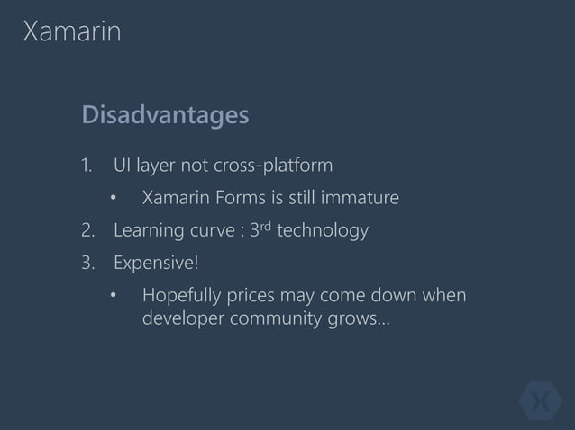 Xamarin - Beyond the Basics | PPTX | Operating Systems | Computer Software and Applications