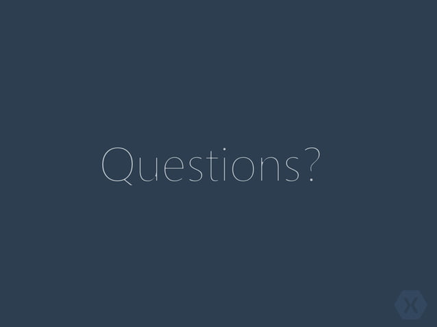 Xamarin - Beyond the Basics | PPTX | Operating Systems | Computer Software and Applications