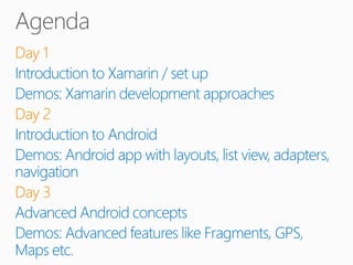 Xamarin day3 - Android Fragments | PPT