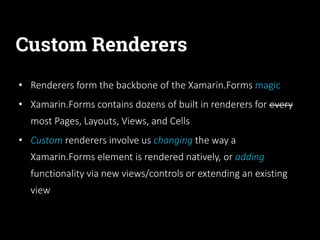 Diving Into Xamarin.Forms | PPT