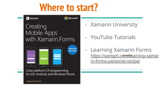Xamarin forms - overcloud | PPT