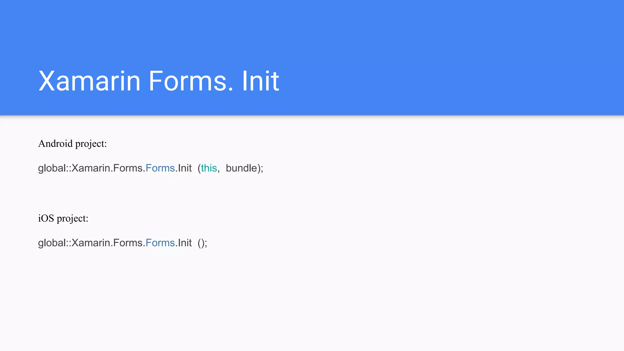 Xamarin Forms In Action Ppt