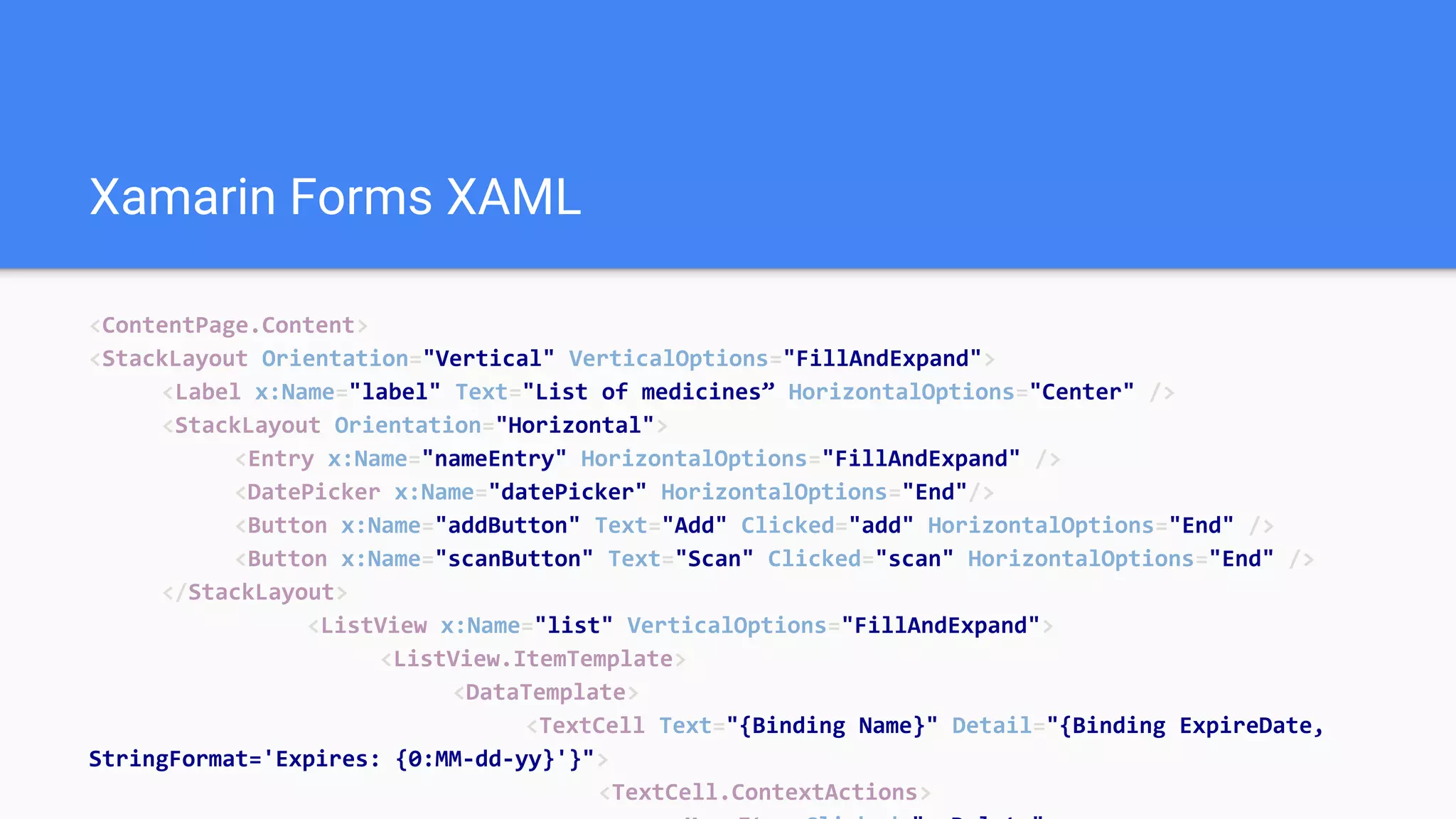 Xamarin Forms In Action Ppt