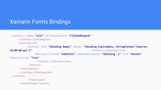 Xamarin Forms in Action | PPT