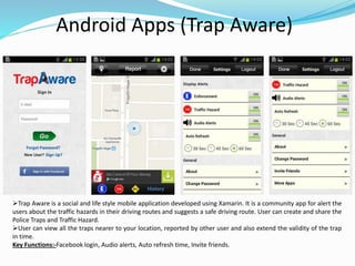 Xamarin mobile app portfolio tecordeon2 | PPTX