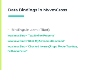 Xamarin & MvvmCross in depth | PPT | Free Download