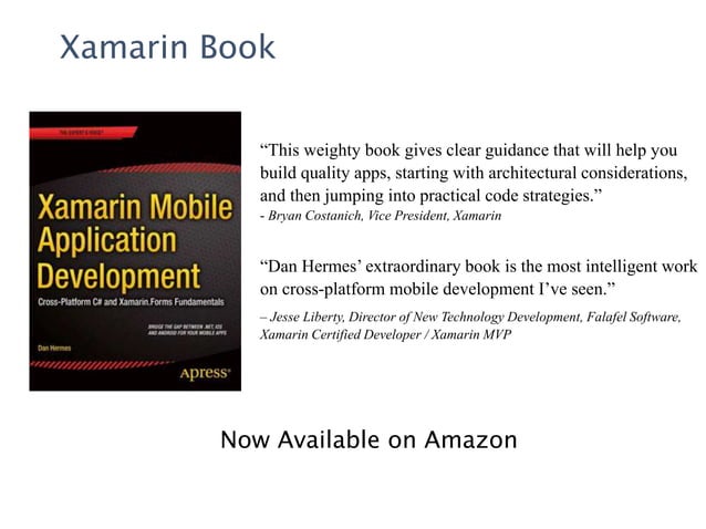 Xamarin Navigation Patterns | PPT