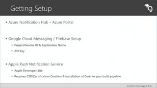 Xamarin & Azure Notification Hubs | PPTX
