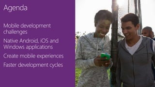 Cross-Platform Mobile Development using Visual Studio and Xamarin | PPTX