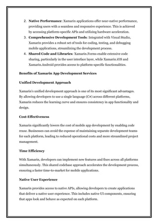 Xamarin Overview, Benefits for Mobile App Development.pdf