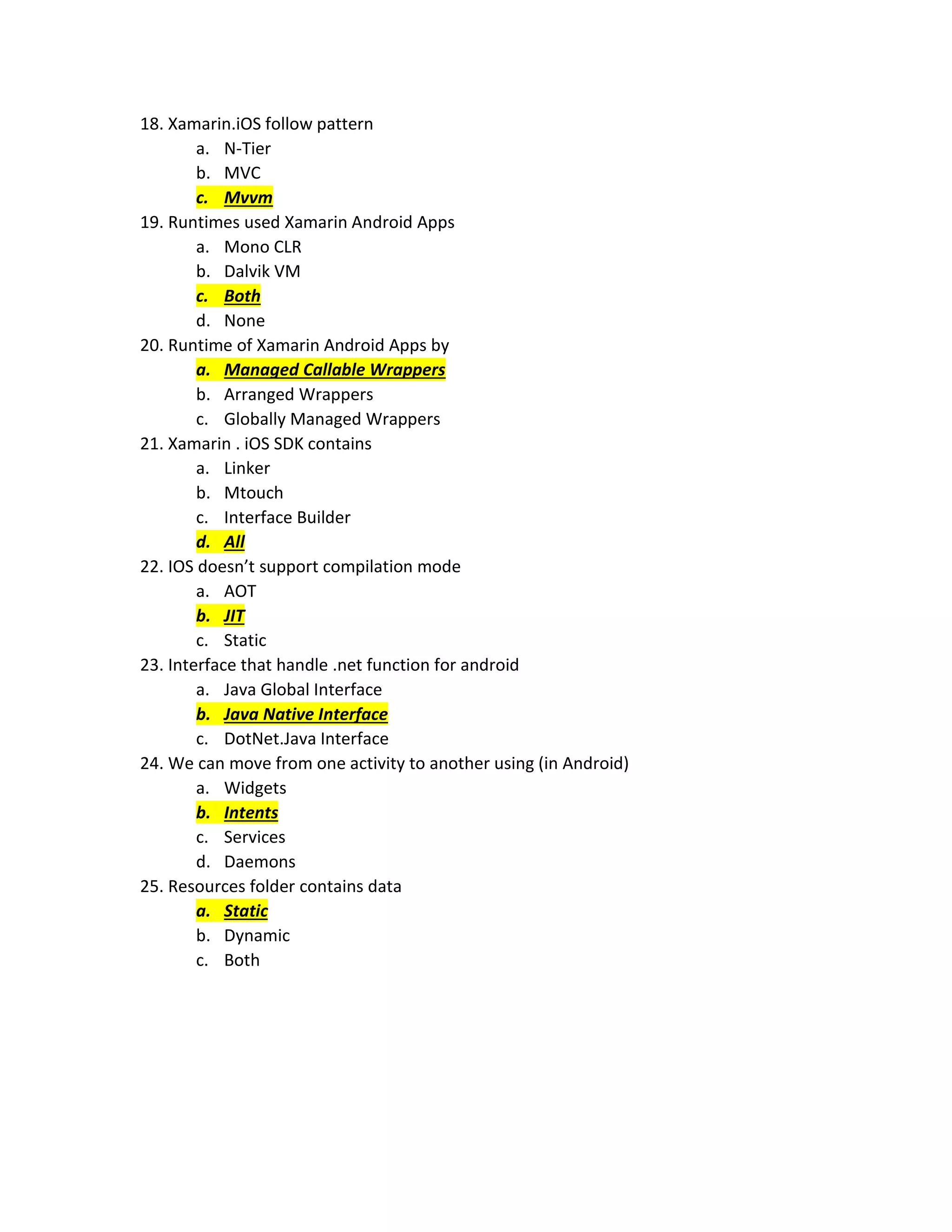 Xamarin presentation | PDF