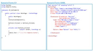 Xamarin 概要 | PPT