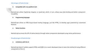 Xamarin vs. native script which one is the ideal cross-platform framework for your project_ | PPT