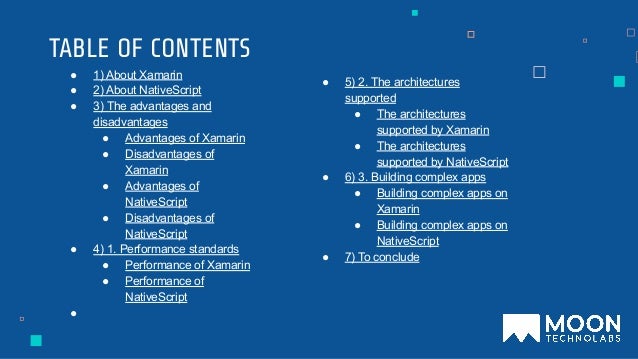 Xamarin Vs Native Script Which One Is The Ideal Cross Platform Framework For Your Project Ppt