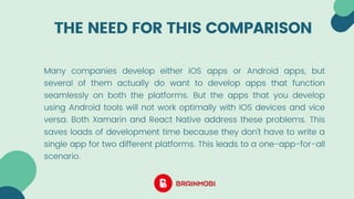 Xamarin vs react native | PPT