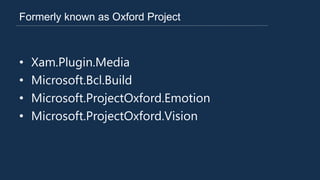 Xamarin y MS Azure | Cognitive Services | PDF | Mobile Games | Video Gaming