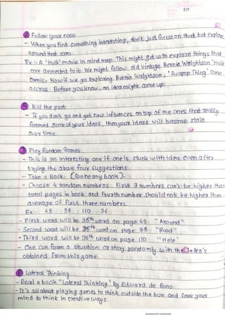 NOTES - Game Concept Design | PDF