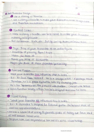 NOTES - Game Concept Design | PDF