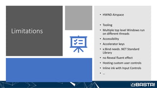 Desktop Bridge with WPF - One way to build modern apps with WPF | PPT