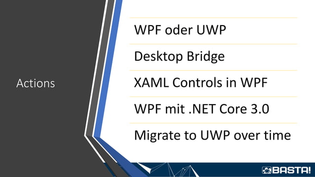 Desktop Bridge With Wpf One Way To Build Modern Apps With Wpf Ppt