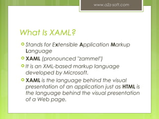 About XAML & HTML+CSS | PPS
