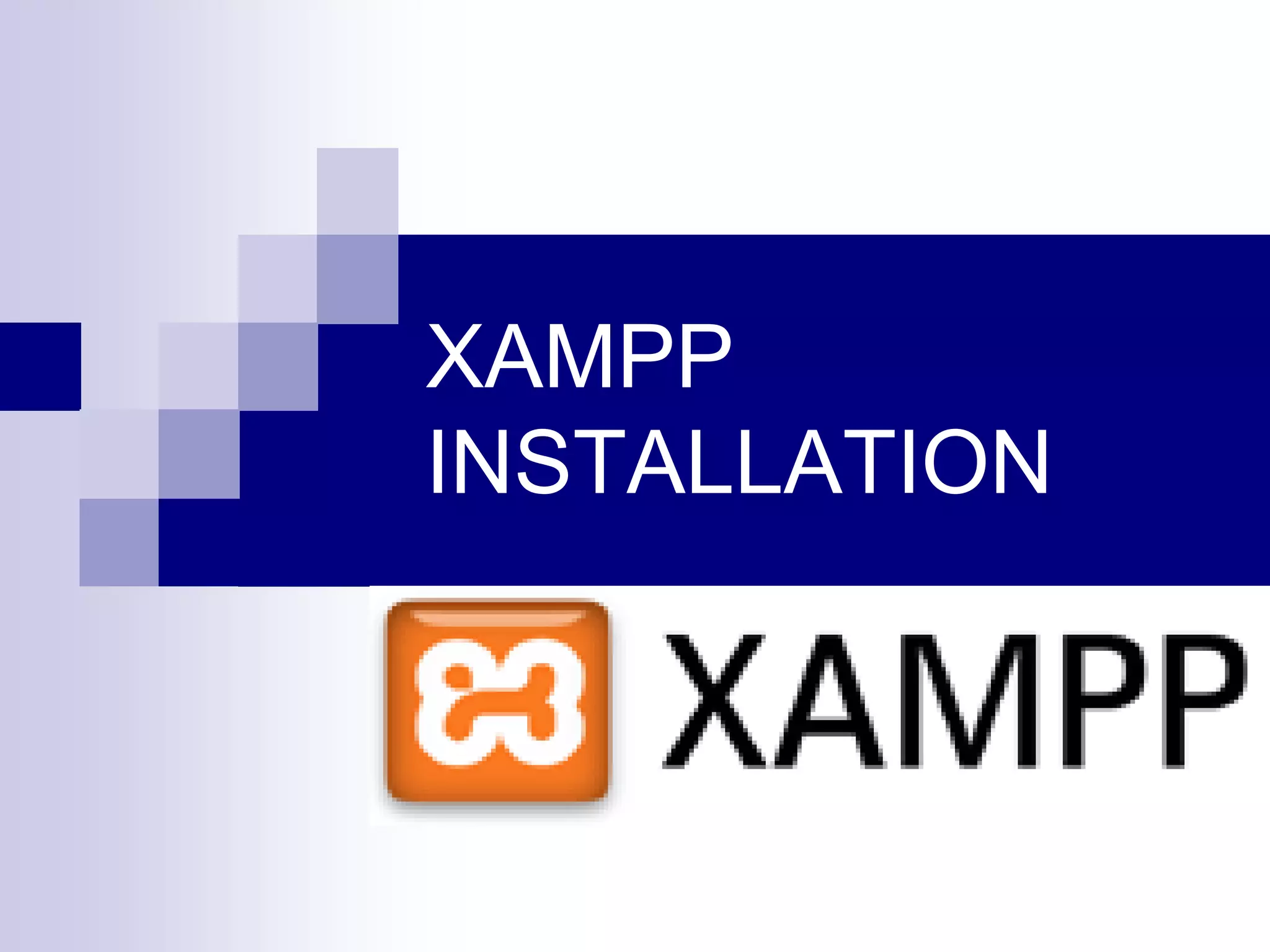 Xampp installation | PDF