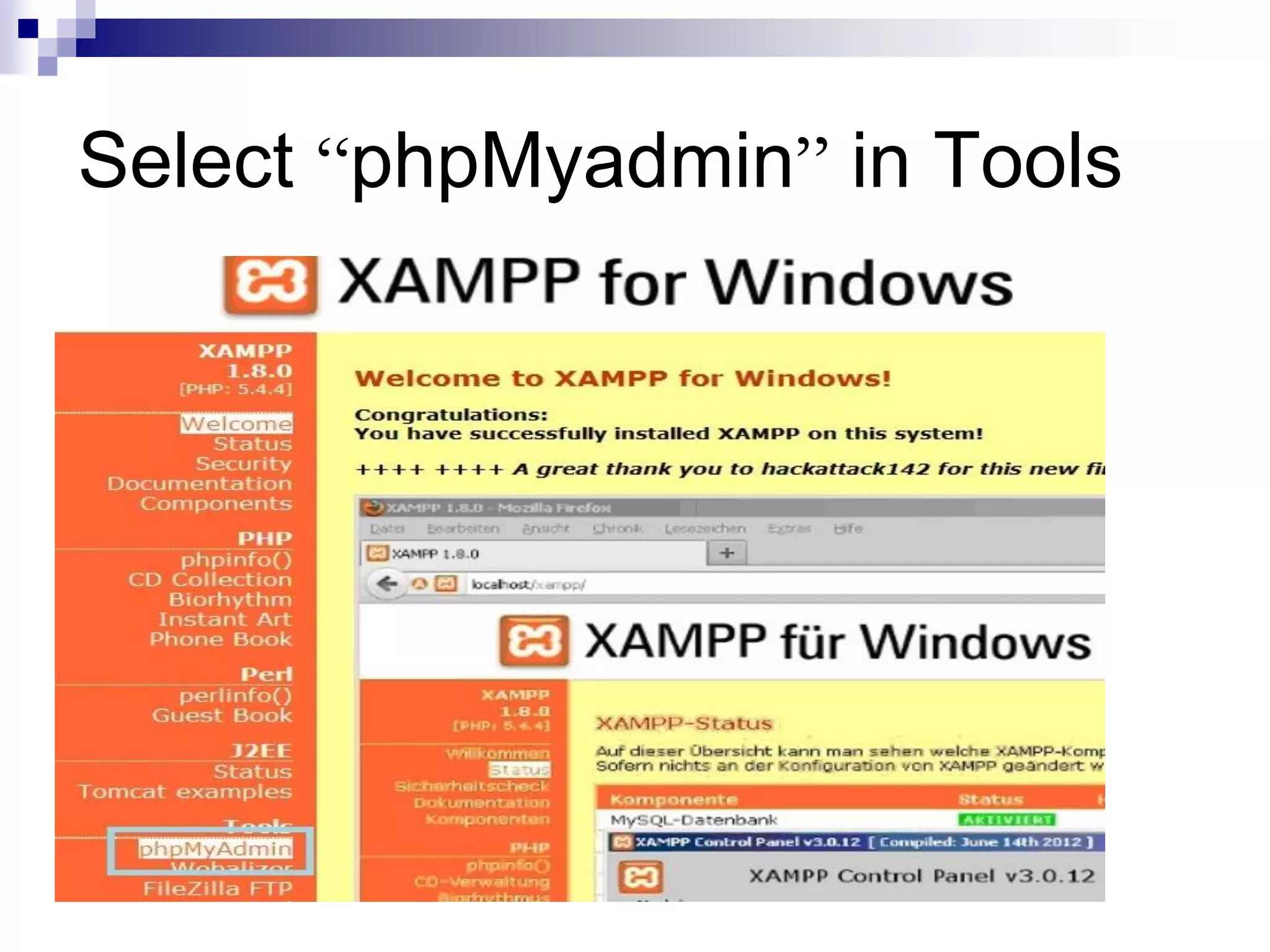 Xampp installation | PDF
