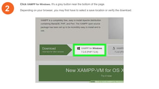 Xampp installation guide | PPTX