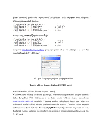 Xampp pagrindai | PDF