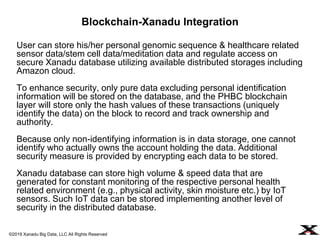 Xanadu Based 4th Industrial Revolution Key Technologies Integration Medical Use Cases | PPT
