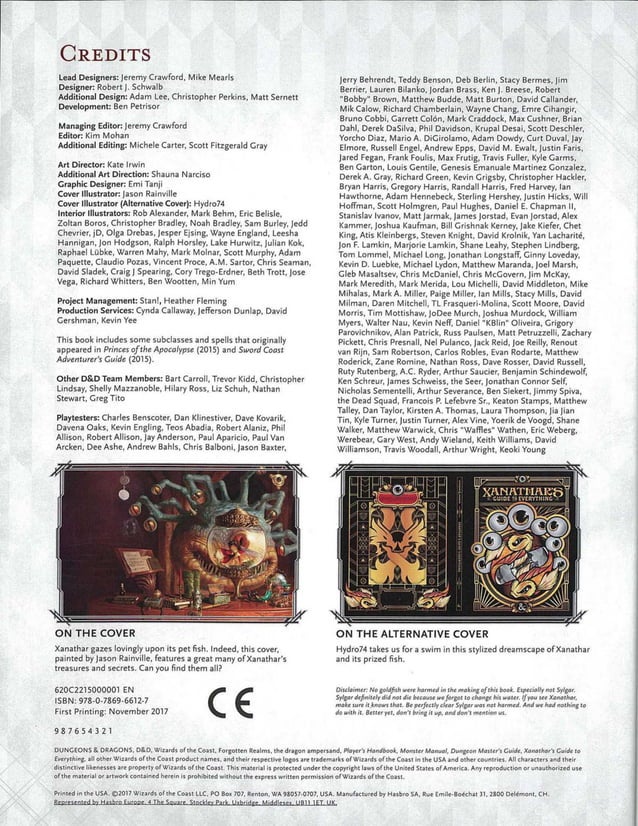 Xanathar's guide to everything deluxe | PDF | Roleplaying Games | Games ...