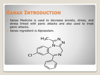 Xanax Medication | PPTX