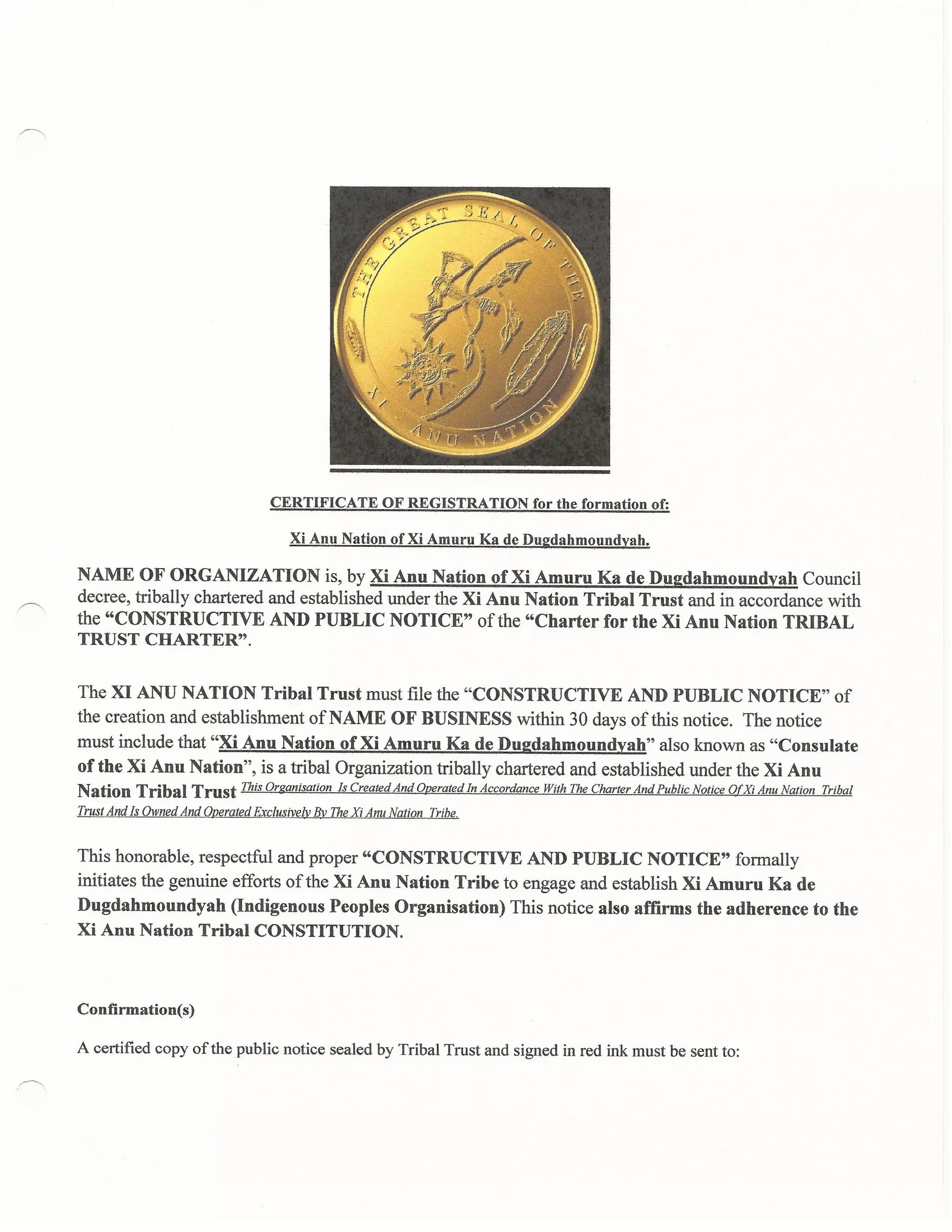 Xan certificate | PDF