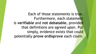 Fact and Opinion | PPT