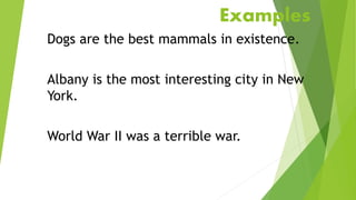 Fact and Opinion | PDF